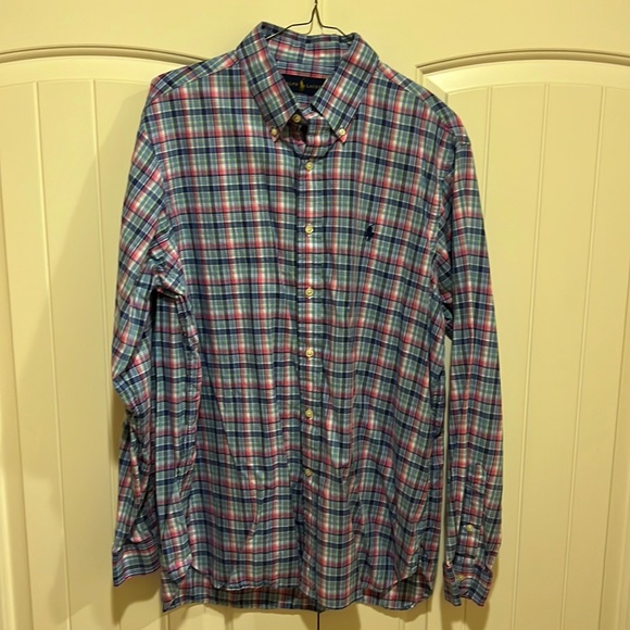 Polo Ralph Lauren | Shirts | Ralph Lauren Plaid Polo Button Down Shirt ...
